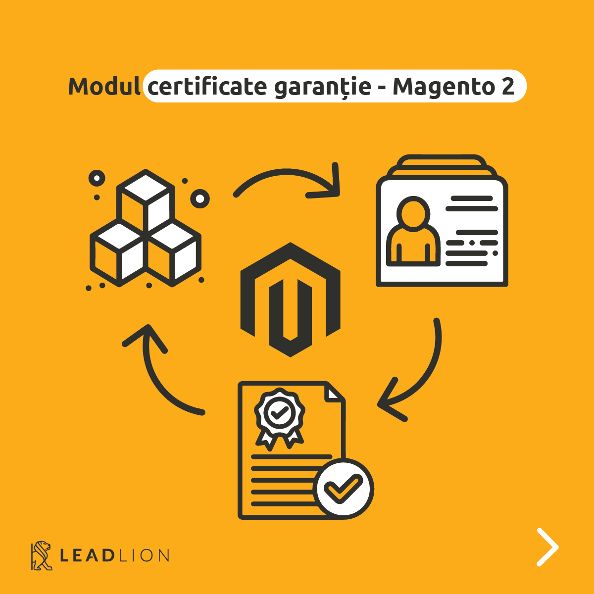 Modulul Certificate de Garantie pentru Magento 2 – LEADLION
